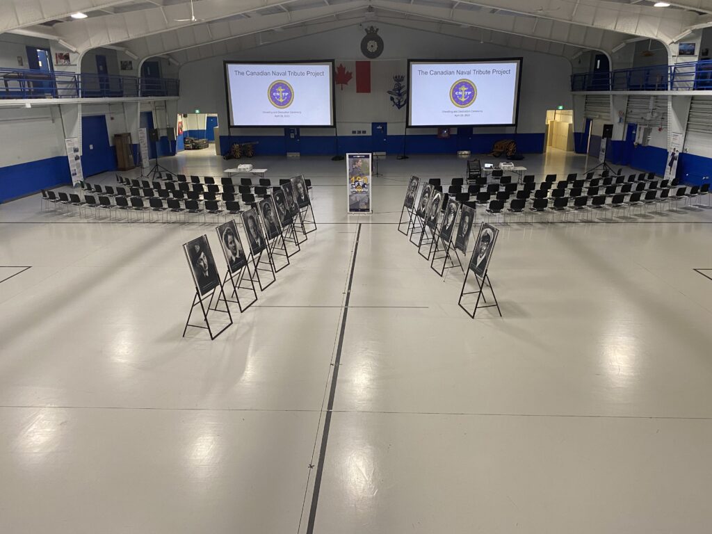 Unveiling Ceremony – Canadian Naval Tribute Project