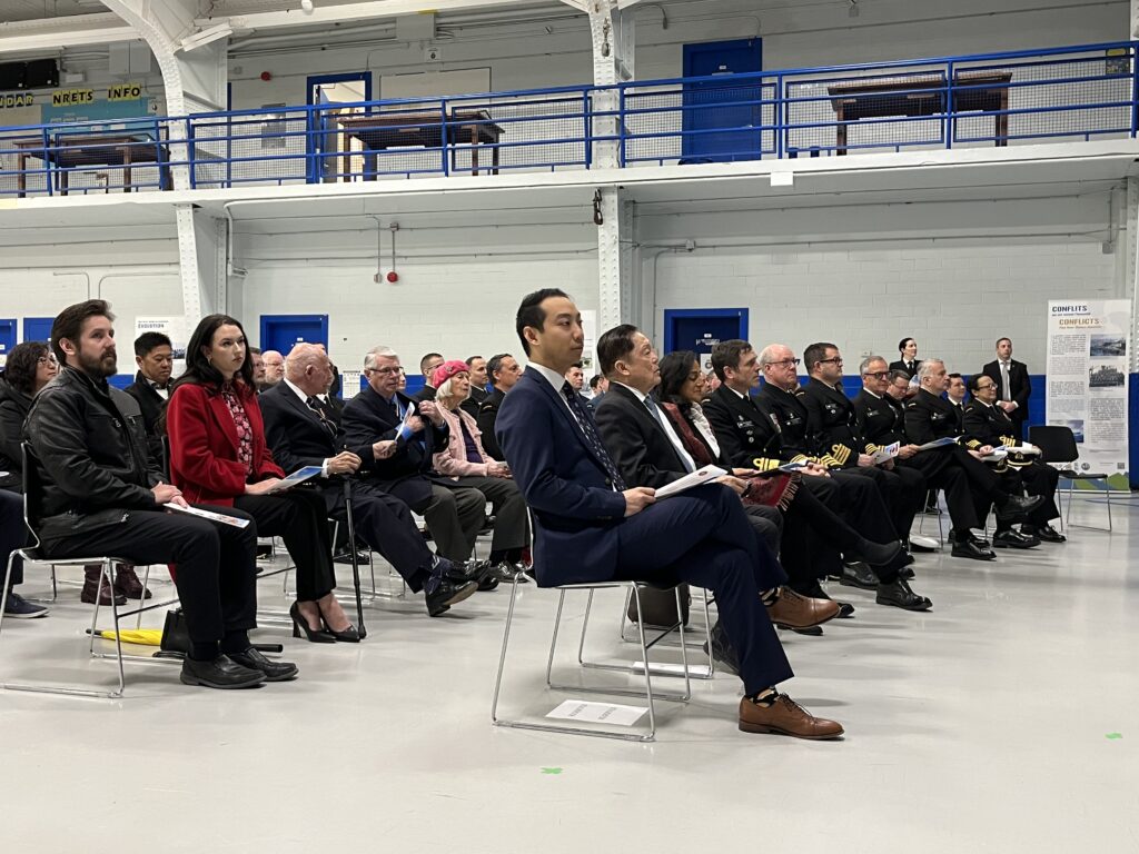 Unveiling Ceremony – Canadian Naval Tribute Project